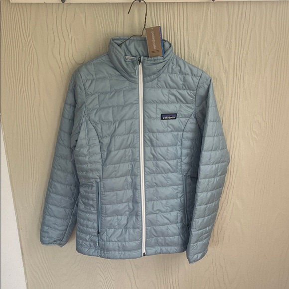 Patagonia | Jackets & Coats | Patagonia Womens Sky Blue Puffer Jacket ...